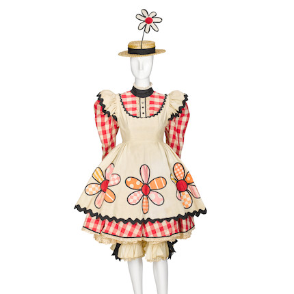 Bonhams : A Mitzi Gaynor stage-worn Minnie Pearl costume designed by Bob Mackie