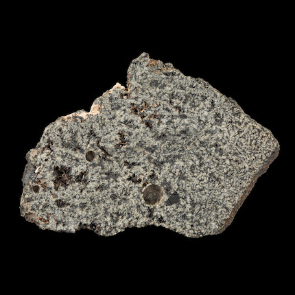 Bonhams : D'Orbigny, an Angrite Meteorite - Complete Polished Slice