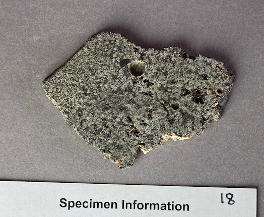 Bonhams : D'Orbigny, an Angrite Meteorite - Complete Polished Slice