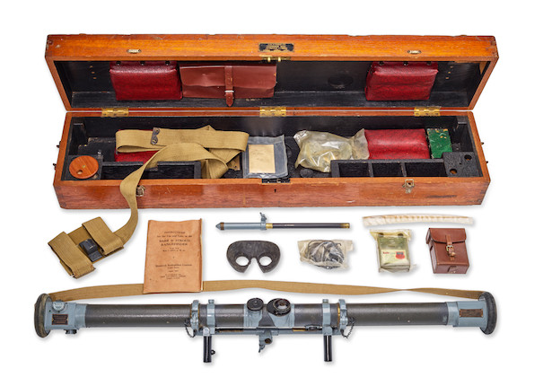 Bonhams : WORLD WAR II BRITISH ARMY RANGEFINDER. A Barr & Stroud ...