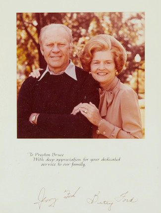 Bonhams : PRESIDENT GERALD FORD IN THE WHITE HOUSE. Official ...