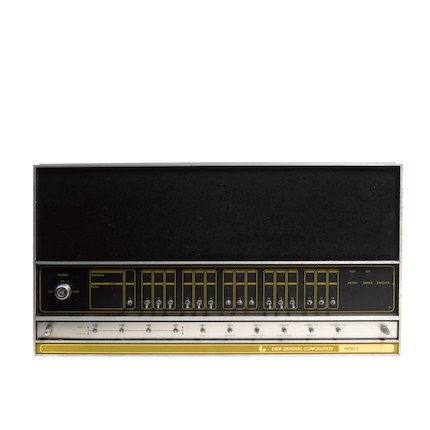 Bonhams : DATA GENERAL NOVA 2 MODEL 8352 16-Bit Minicomputer, Southboro ...