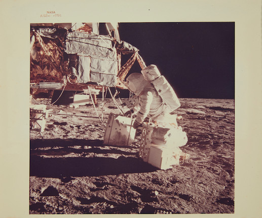 Bonhams : APOLLO 12 NASA RED NUMBER PHOTOGRAPHS 2 Color photographs, 8 ...