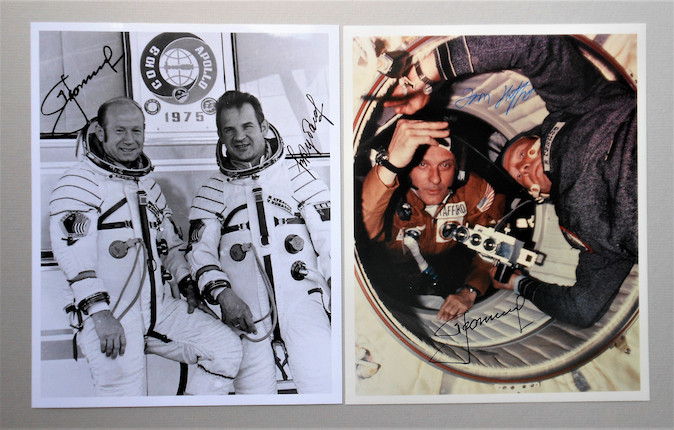 Bonhams : APOLLO SOYUZ FLIGHT PHOTOGRAPH COLLECTION AND THE FIRST USA ...