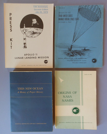 Bonhams : DR. MAX FAGET SPACE COLLECTION A SET OF SEVENTEEN BOOKS FROM ...