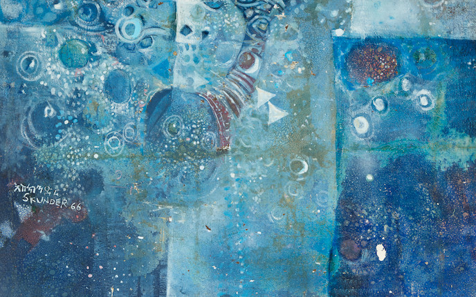 Bonhams : Alexander Skunder Boghossian (Ethiopian, 1937-2003) Union 75 ...