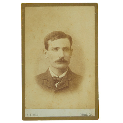 Bonhams : JAMES MASTERSON CABINET CARD. MASTERSON, JAMES. 1855-1895 ...