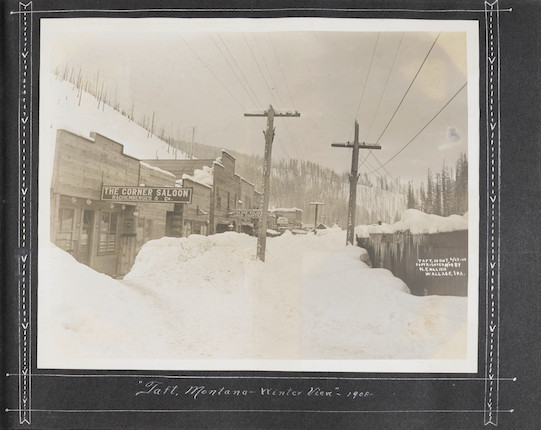 Bonhams : SPECTACULAR ALBUM OF PHOTOGRAPHS OF RAILROAD CONSTRUCTION AT ...