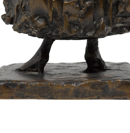 Bonhams : A Bronze portrait of Ruth Raymond Carhart Pavel Troubetskoy ...