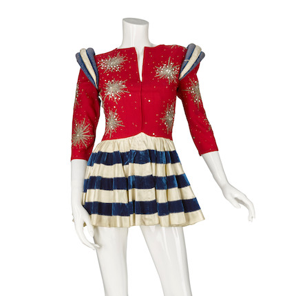 Bonhams : A chorus girl costume from Holiday Inn and Star Spangled Rhythm