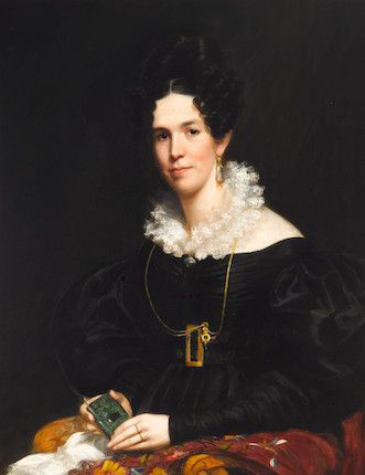 Bonhams : WEDDING PORTRAITS OF SALMON P. CHASE AND HIS FIRST WIFE ...