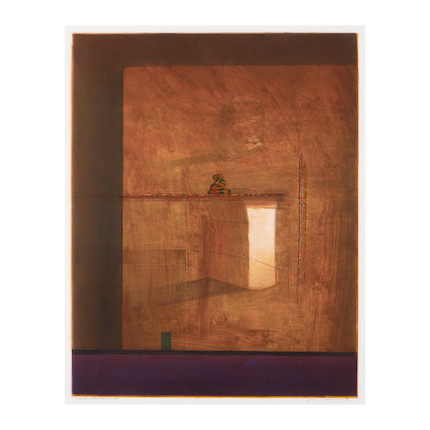 Bonhams : Nathan Oliveira (1928-2010); View from Pessoa's Window;