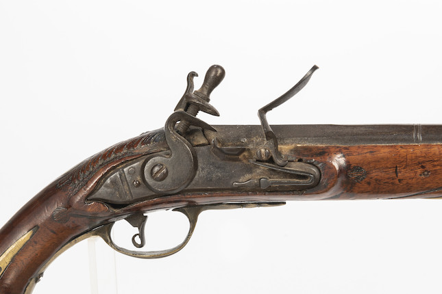Bonhams Skinner : Liege-made Model 1733 French Dragoon-style Pistol