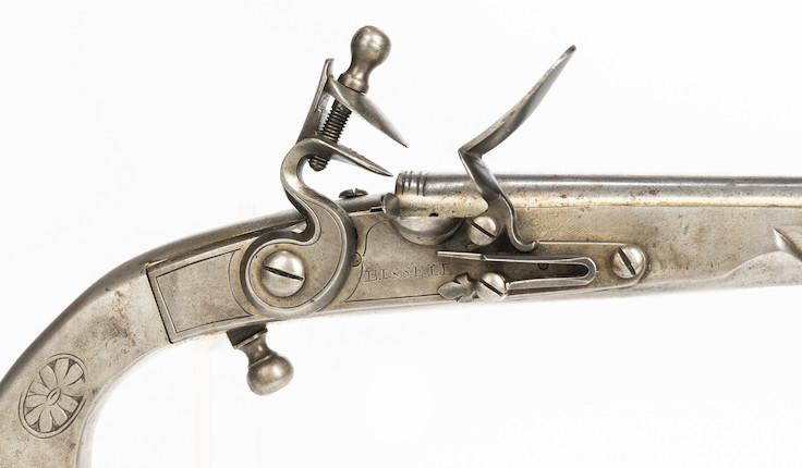 Bonhams Skinner : Steel Royal Highland Regiment Flintlock Pistol by ...