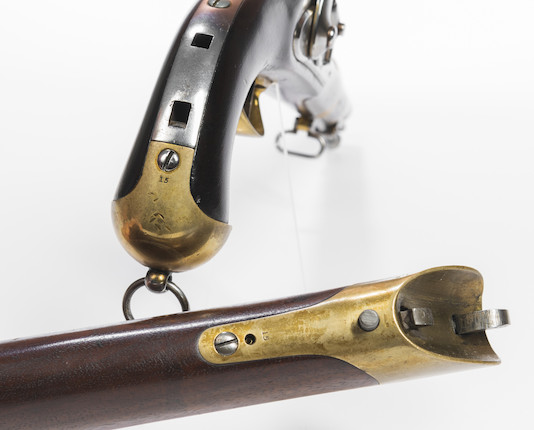 Bonhams Skinner : U.S. Model 1855 Pistol-Carbine