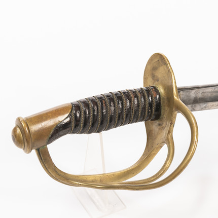 Bonhams Skinner : U.S. Model 1860 Light Cavalry Saber and Scabbard for ...