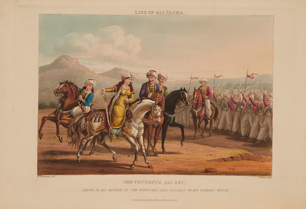Bonhams : ALI PASHA OF IOANNINA. DAVENPORT, W., illus. Historical ...
