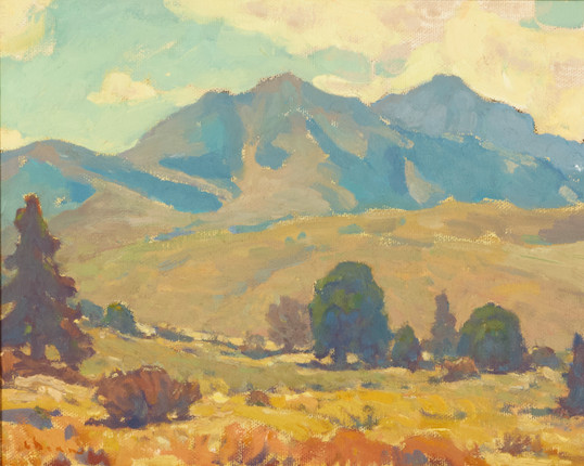 Bonhams : Glenn Dean (born 1976) In the Foothills 16 x 20 in. framed 24 ...