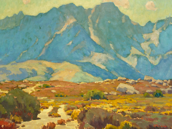Bonhams : Glenn Dean (born 1976) Fall in the Sierras 30 x 40 in. framed ...