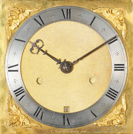 Bonhams : A RARE LONGCASE CLOCK MOVEMENT WITH VERGE ESCAPEMENT, NOW ...