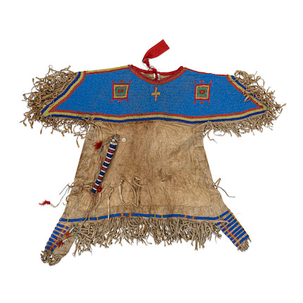 Bonhams : A Lakota (Sioux) beaded girl's dress