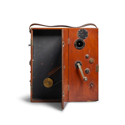 Bonhams : CHARLES URBAN BIOSCOPE MODEL D 35mm motion picture camera ...