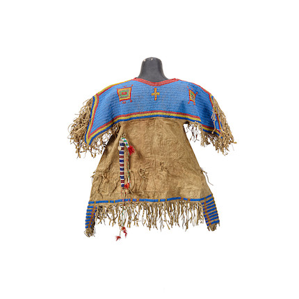 Bonhams : A Lakota (Sioux) beaded girl's dress