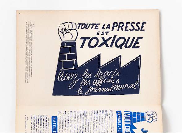 Bonhams Skinner : Poster Art Atelier Populaire Mai 68 Debut d'une Lutte ...