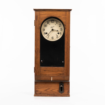Bonhams Skinner : Simplex Time Recorder Clock