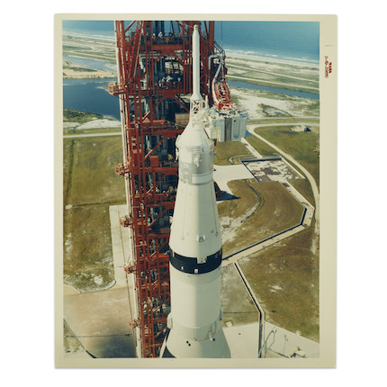Bonhams : APOLLO 11 ON THE LAUNCHPAD Chromogenic color photograph, July ...