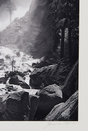 Bonhams Skinner : Howard Bond (born 1931) Vernal Fall, Yosemite