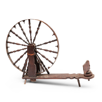 Bonhams Skinner : Antique Sewing Wheel