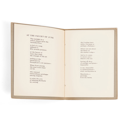 Bonhams Skinner : Williams, William Carlos (1883-1963) Manikin Number ...