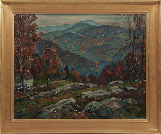 Bonhams Skinner : William Lester Stevens (American, 1888-1969) Hills of ...