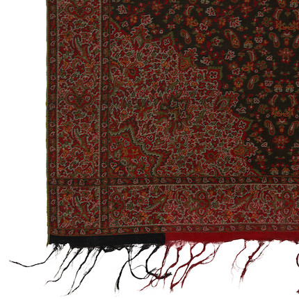 Bonhams Skinner : European Shawl Europe 5 ft. 5 in. x 5 ft. 5 in.