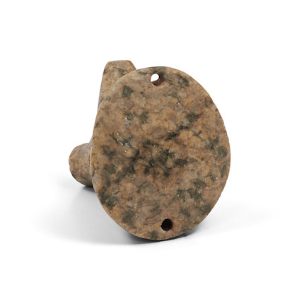 Bonhams Skinner : A Prehistoric Woodlands birdstone bust ht. 2 in.