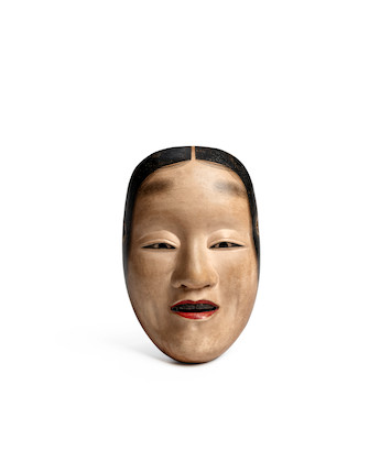 Bonhams : A NOH MASK OF THE FUKAI TYPE Edo period (1615-1868), 17th ...