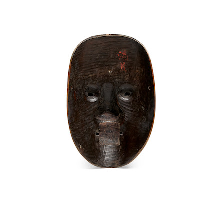 Bonhams : A NOH MASK OF THE FUKAI TYPE Edo period (1615-1868), 17th ...