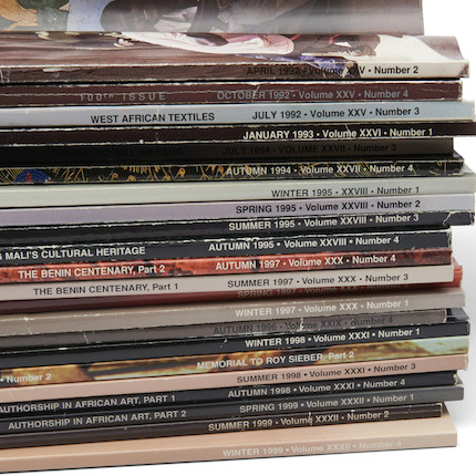 Bonhams Skinner : A collection of African Art magazines