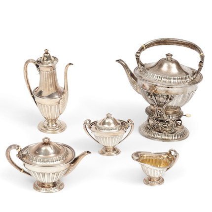 Bonhams Skinner : Sterling Silver Beverage Service, Tiffany & Co., New ...