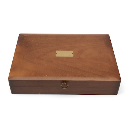 Bonhams Skinner : Wilcox & Evertsen Tipt Pattern Sterling Silver ...