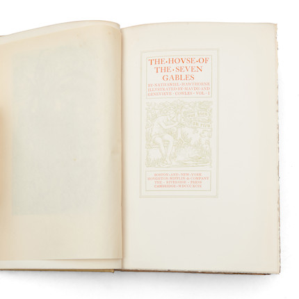 Bonhams Skinner : Hawthorne, Nathaniel (1804-1864) The House of the ...