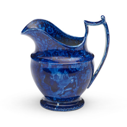 Bonhams Skinner : Transfer-printed Franklin's Tomb Pearlware Pitcher ...
