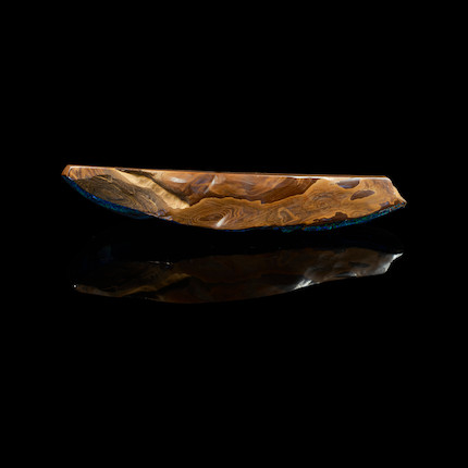 Bonhams : Exceptionally Large and Rare Ribbon Pattern Boulder Opal ...