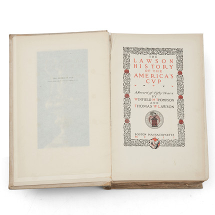 Bonhams Skinner : Thompson, Winfield M. and Thomas W. Lawson The Lawson ...