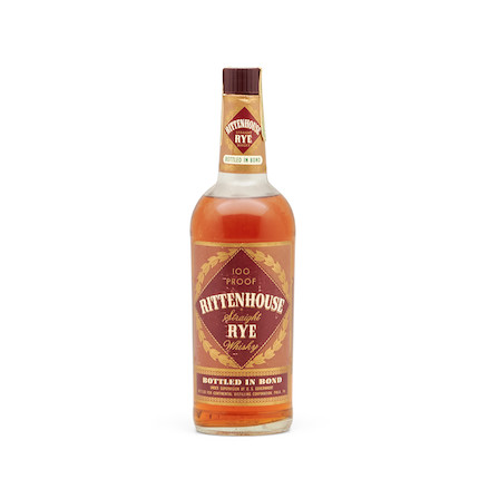 Bonhams Skinner : Rittenhouse Rye 4 Years Old 1963 (1 4/5qt bottle)