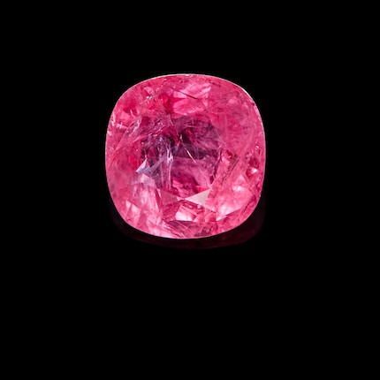 Bonhams : Pinkish-Red Ruby