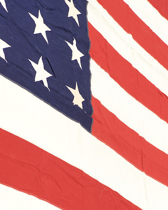 Bonhams Skinner : Forty-eight-star American Flag