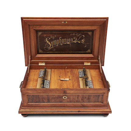 Bonhams Skinner : Symphonion 11 3/4-in. Dual Disc Musical Box Leipzig ...