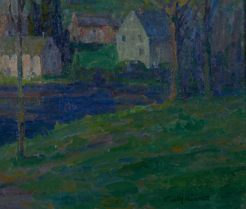Bonhams Skinner : Carl Harold Nordstrom (American, 1876-1965) Houses ...